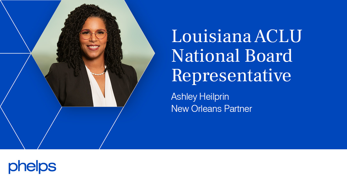 Ashley Heilprin Appointed as Louisiana ACLU National Board ...