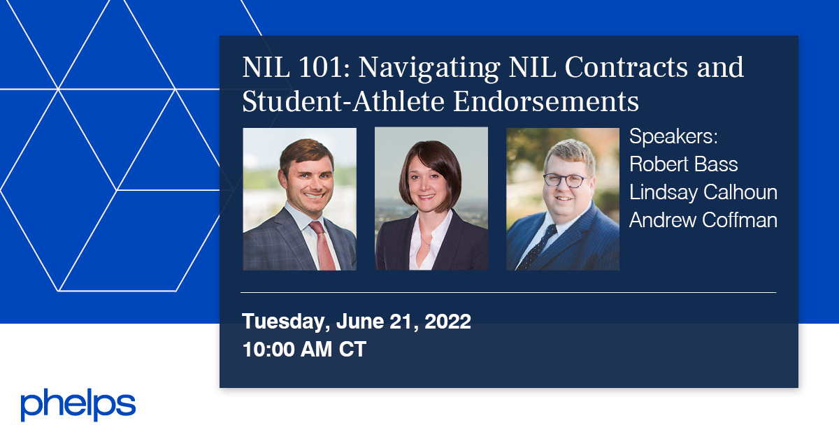 NIL 101: Navigating NIL Contracts and Student-Athlete Endorsements | Phelps