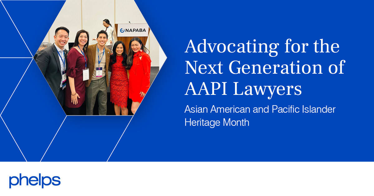Advocating for the Next Generation of AAPI Lawyers | Phelps